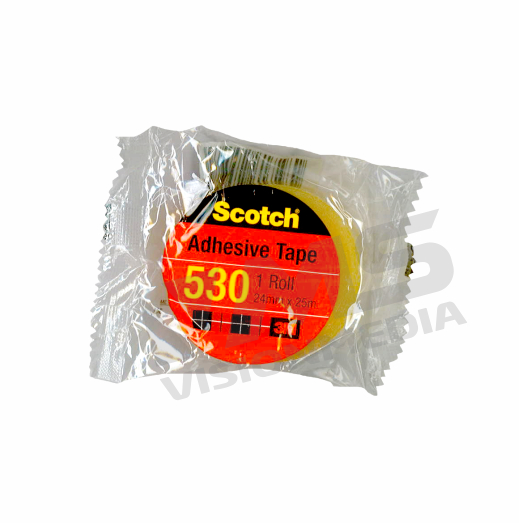3M SCOTCH 530 TAPE 24MM X 25M (3M-530/2425) – Vision Media
