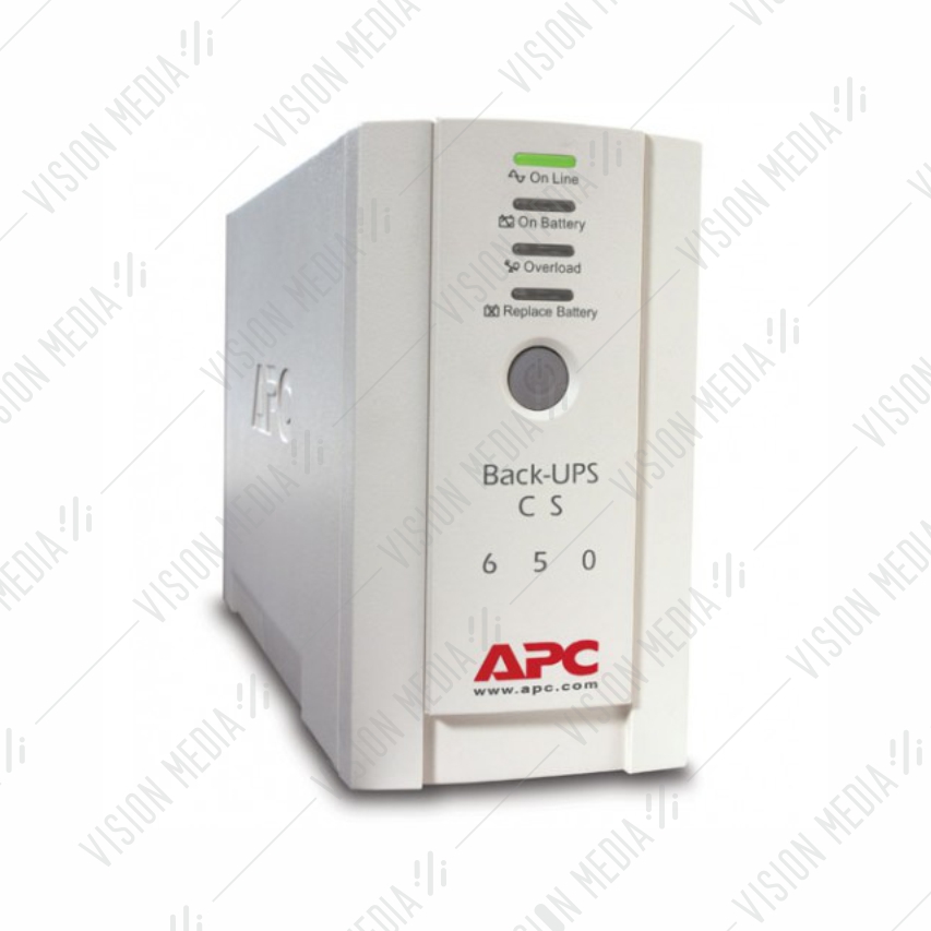 APC BACK-UPS CS 650VA 230V ASEAN (BK650-AS) – Vision Media
