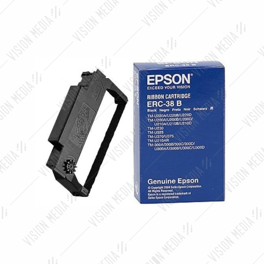 EPSON BLACK RIBBON CARTRIDGE (ORI) (ERC-38(B) ) – Vision Media