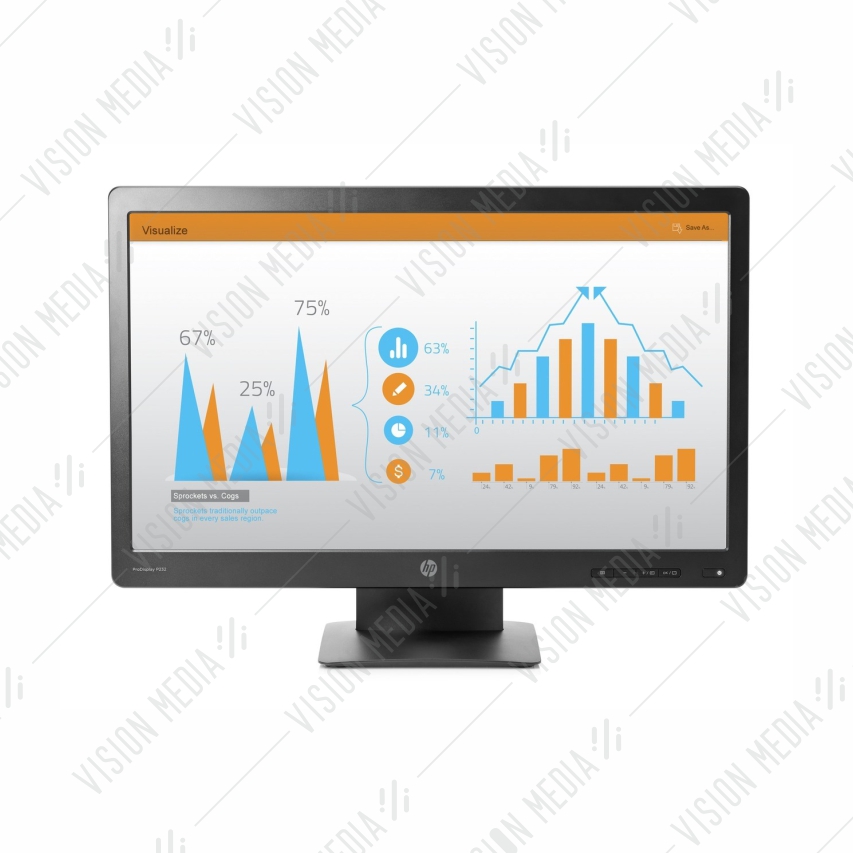 HP PRO DISPLAY P232 23-IN LED MONITOR (K7X31AA#AB4) – Vision Media