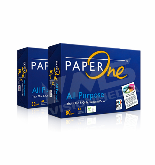 PAPER ONE 80GSM A4 SIZE PAPER (500 SHTS) (BLUE)(ALL PURPOSE) – Vision Media