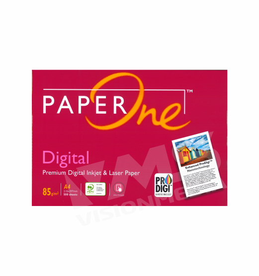 PAPER ONE 85GSM PREMIUM A4 SIZE PAPER (500 SHEETS) – Vision Media