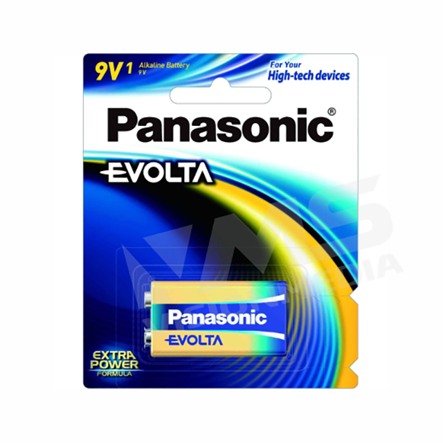 PANASONIC EVOLTA ALKALINE 9V BATTERY (1PC/PACK) – Vision Media