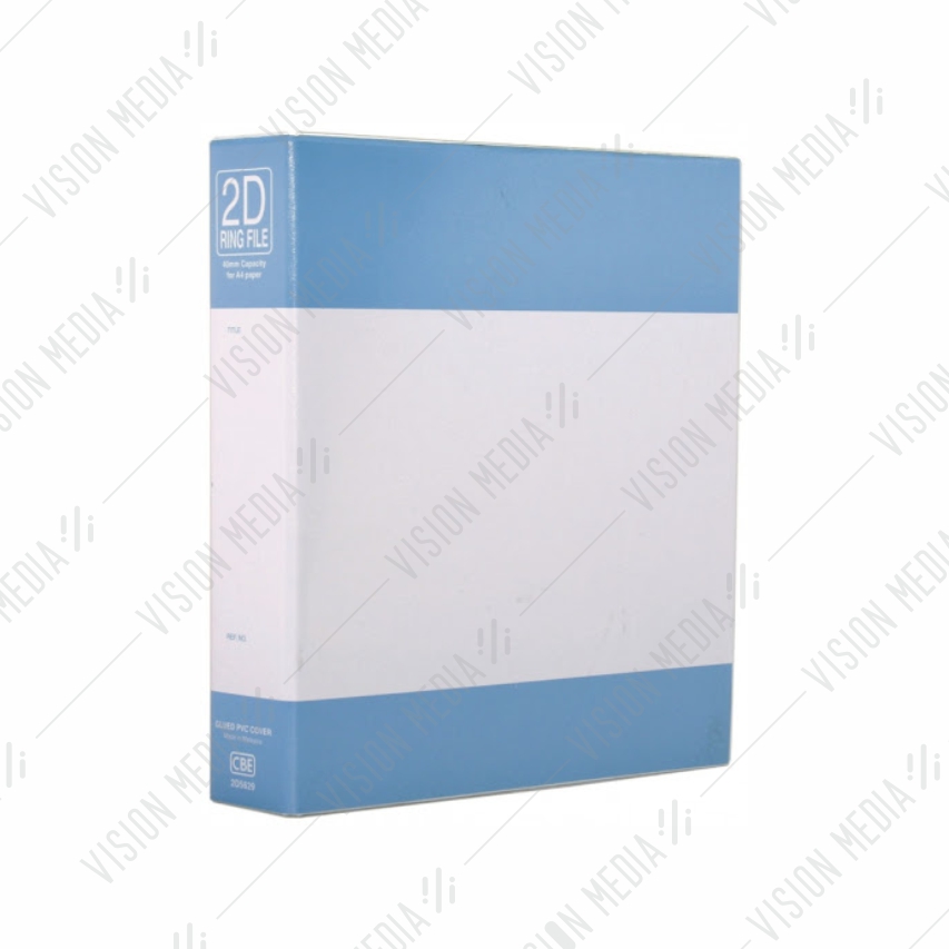 CBE 40MM PVC 2-D RING FILE A4 SIZE (2D5629) – Vision Media