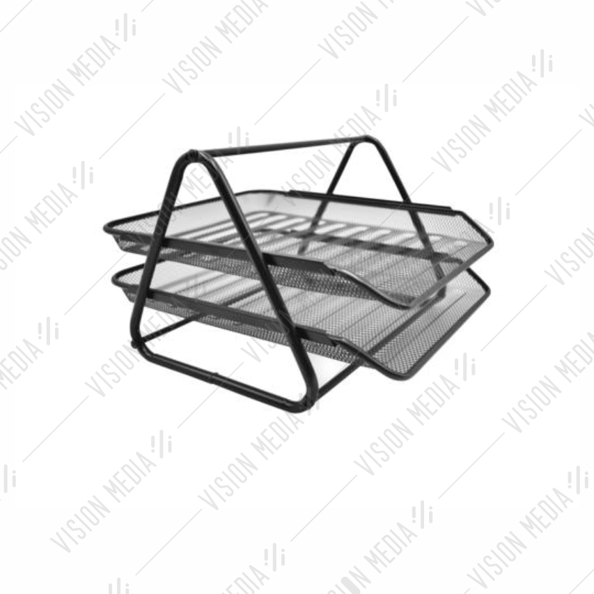 2 TIER WIRE MESH DOCUMENT TRAY – Vision Media