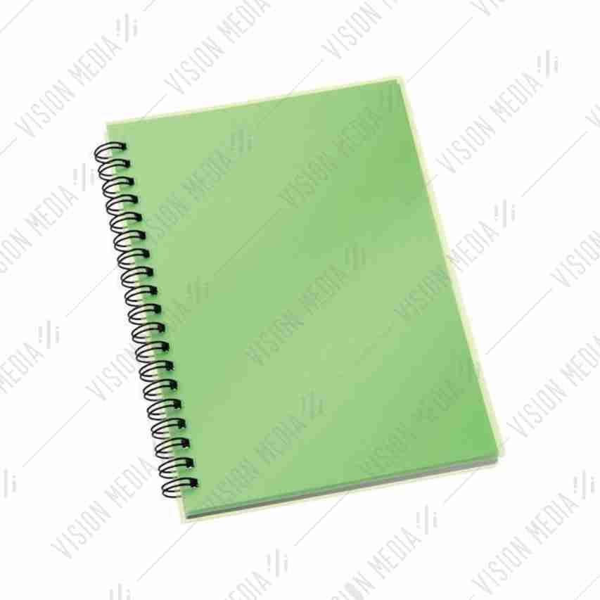 A4 SPIRAL NOTEBOOK WITH PLASTIC COVER (3 SUBJECT) (S8510) – Vision Media
