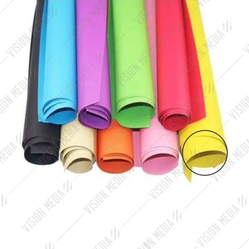 MANILA CARD 20″ X 25″ 180GSM (YELLOW) (1 PCS) – Vision Media