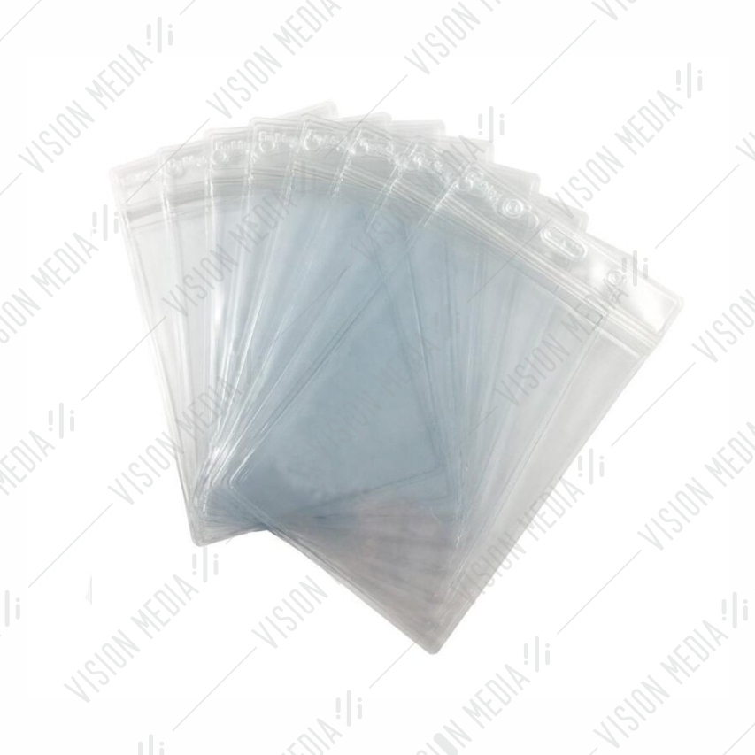 EMI PVC ZIP LOCK NAME TAG (VERTICAL) (83MM X 135MM) – Vision Media