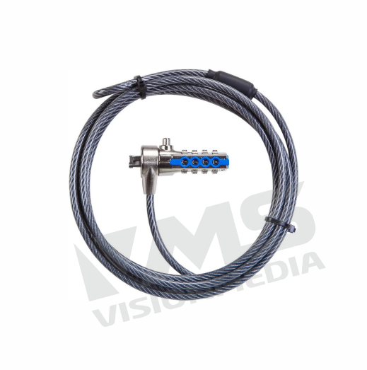 TARGUS DEFCON T-LOCK COMBINATION CABLE LOCK (PA410B) – Vision Media