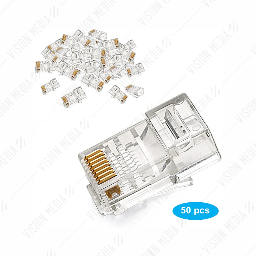 UGREEN CAT6 UTP RJ45 MODULAR PLUG (50 PCS / PACK) – Vision Media