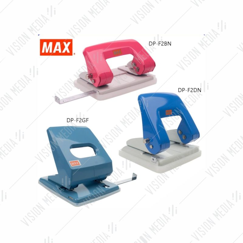 MAX 2 HOLES PAPER PUNCHER (DP-F2BN2) – Vision Media