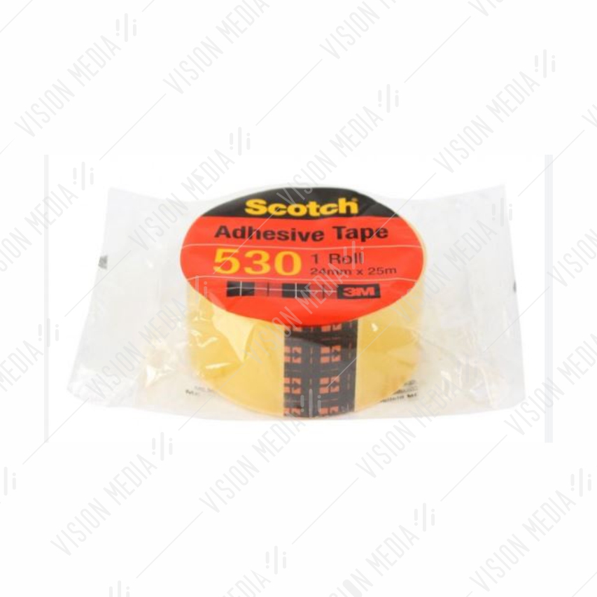 3M SCOTCH 530 TAPE 24MM X 25M (3M-530/2425) – Vision Media