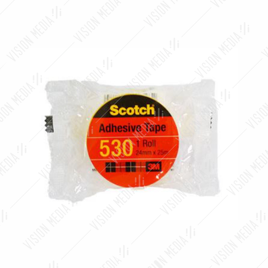 3M SCOTCH 530 TAPE 24MM X 25M (3M-530/2425) – Vision Media