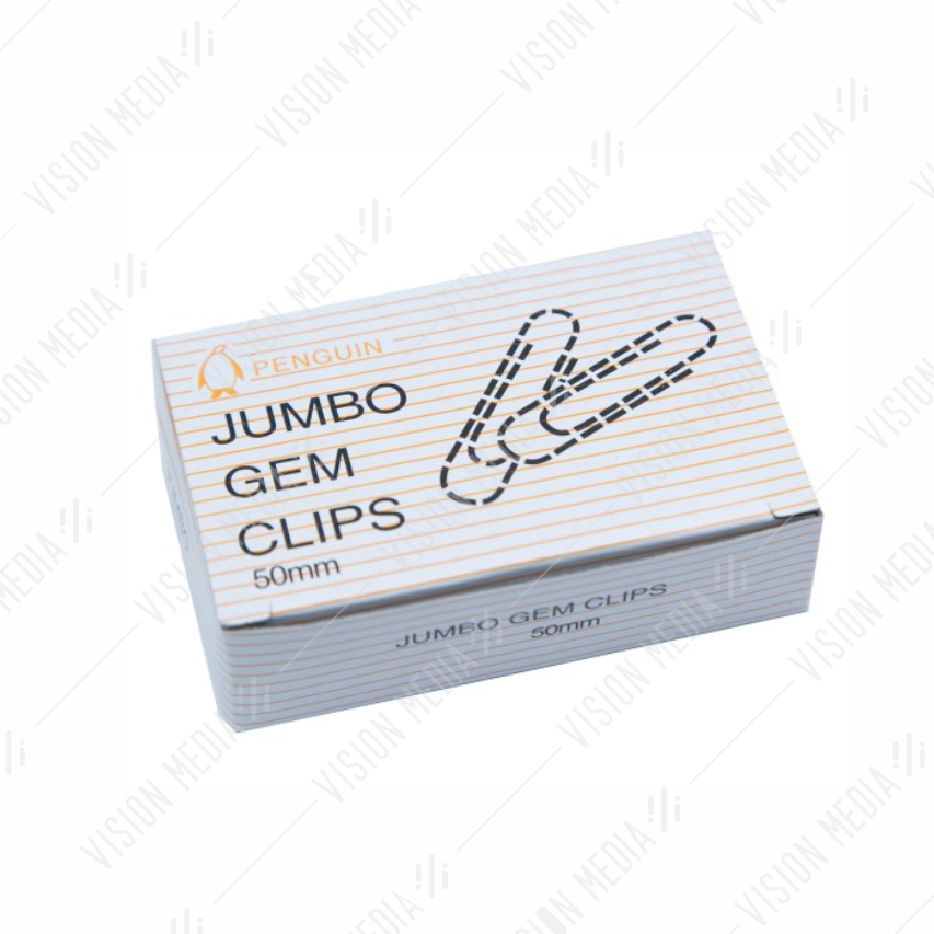 50MM GIANT PAPER CLIP (JUMBO GEM CLIPS) (100PCS/BOX) – Vision Media